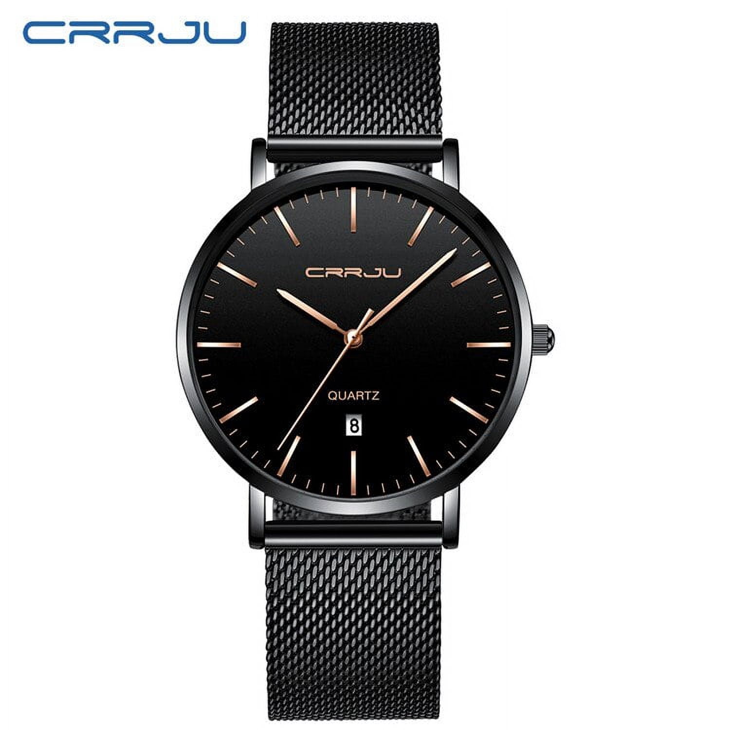 Men Watch Top Brand Luxury Calendar Stainless Steel Quartz Fashion ...