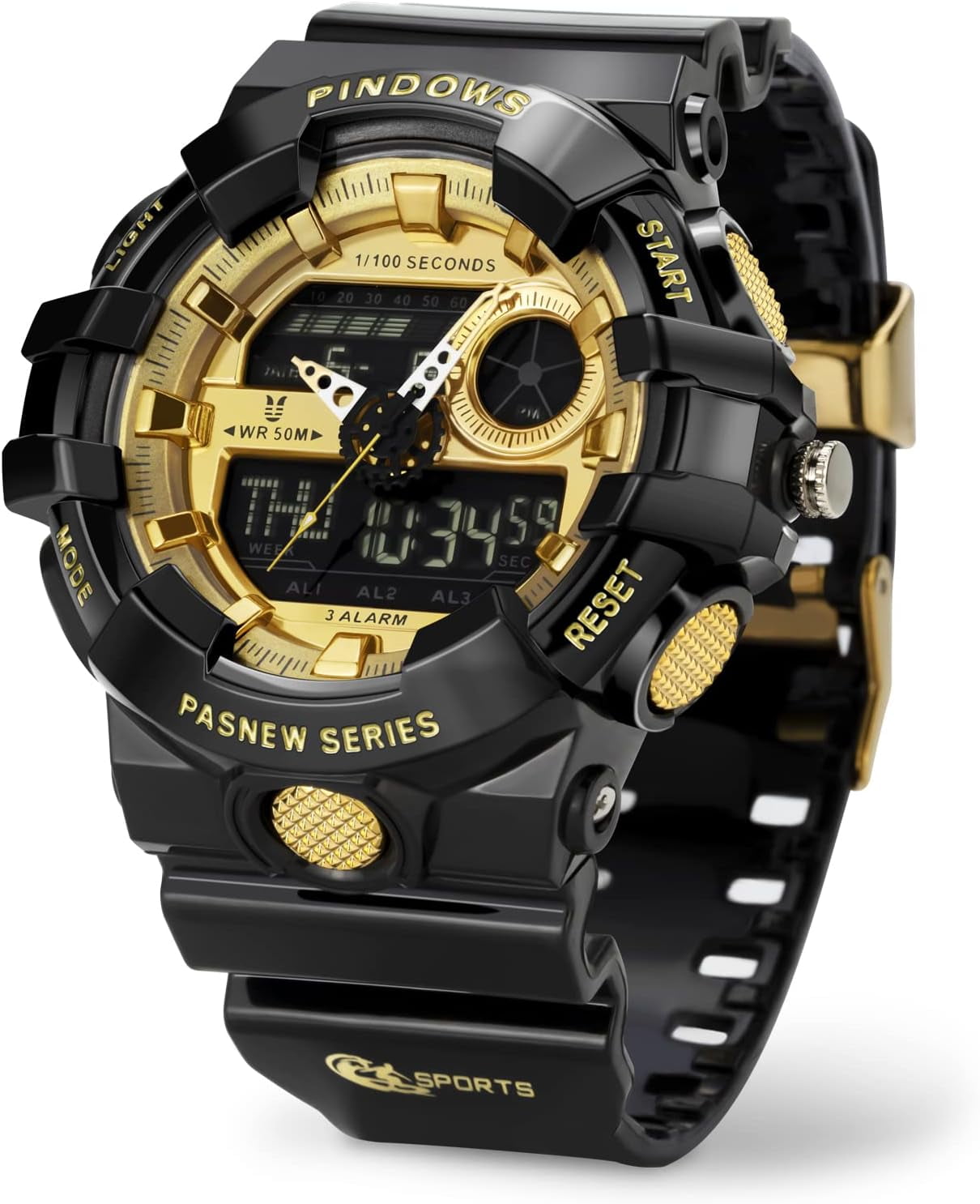 Men Watch for Men Digital Sports Watch, Outdoor Waterproof Military ...