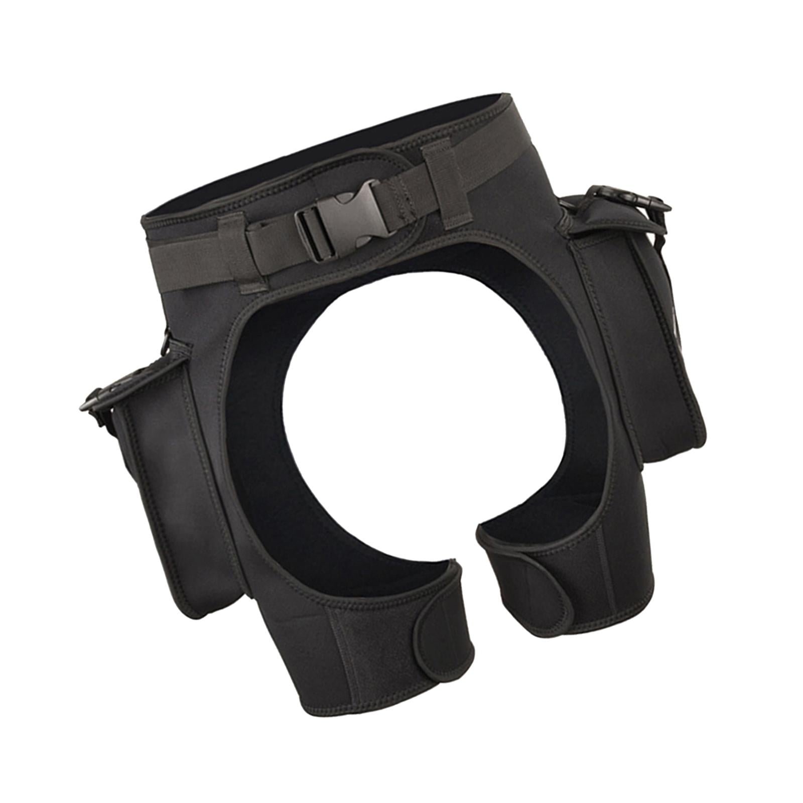 Men Wetsuit Shorts with Pocket 2.5mm Neoprene Wetsuit Pants Open Crotch ...