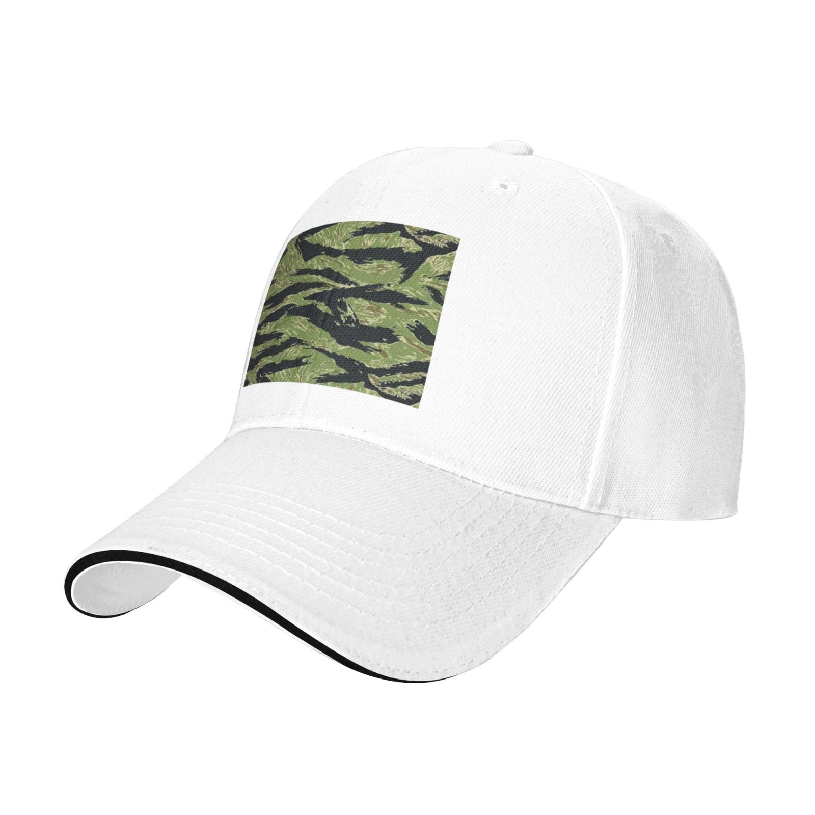 Men Women Animal Tiger Stripe Baseball Cap Adjustable Sandwich Bill Dad ...