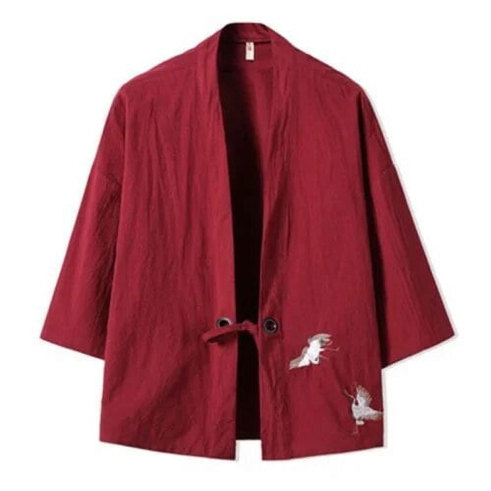 Men Women Cardigan Dragon Traditional Japanese Clothing Asian Clothes ...