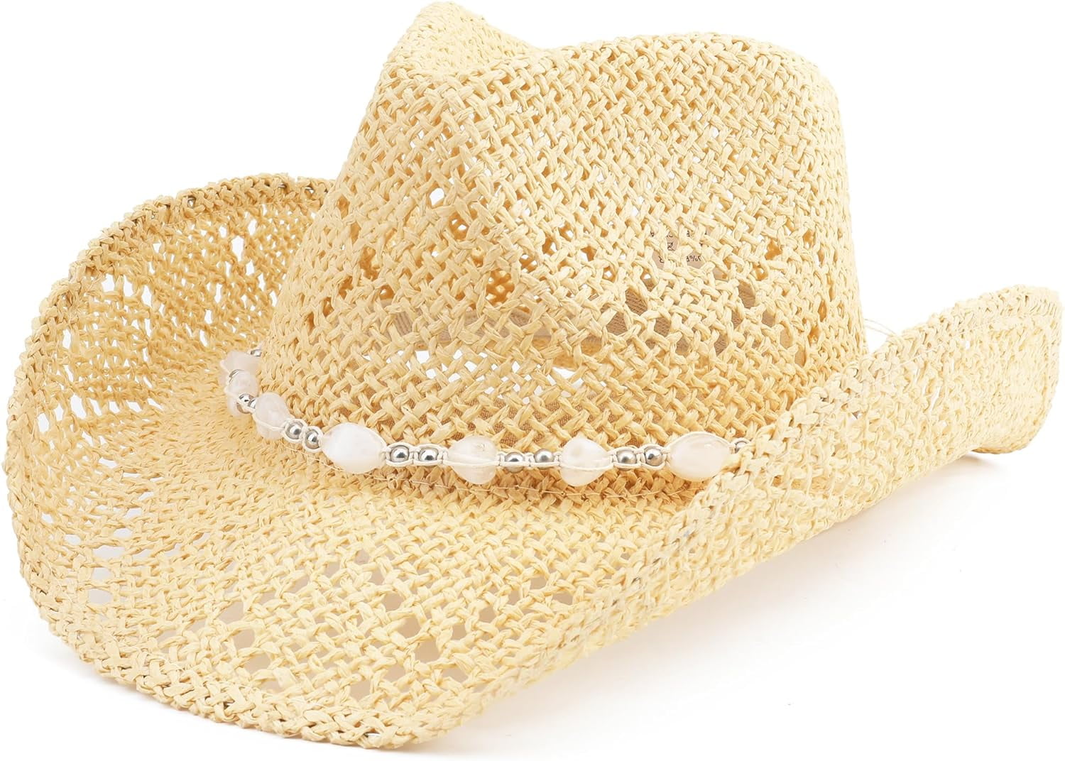 Men Women Cowgirl Straw Western Cowboy Hat - Walmart.com