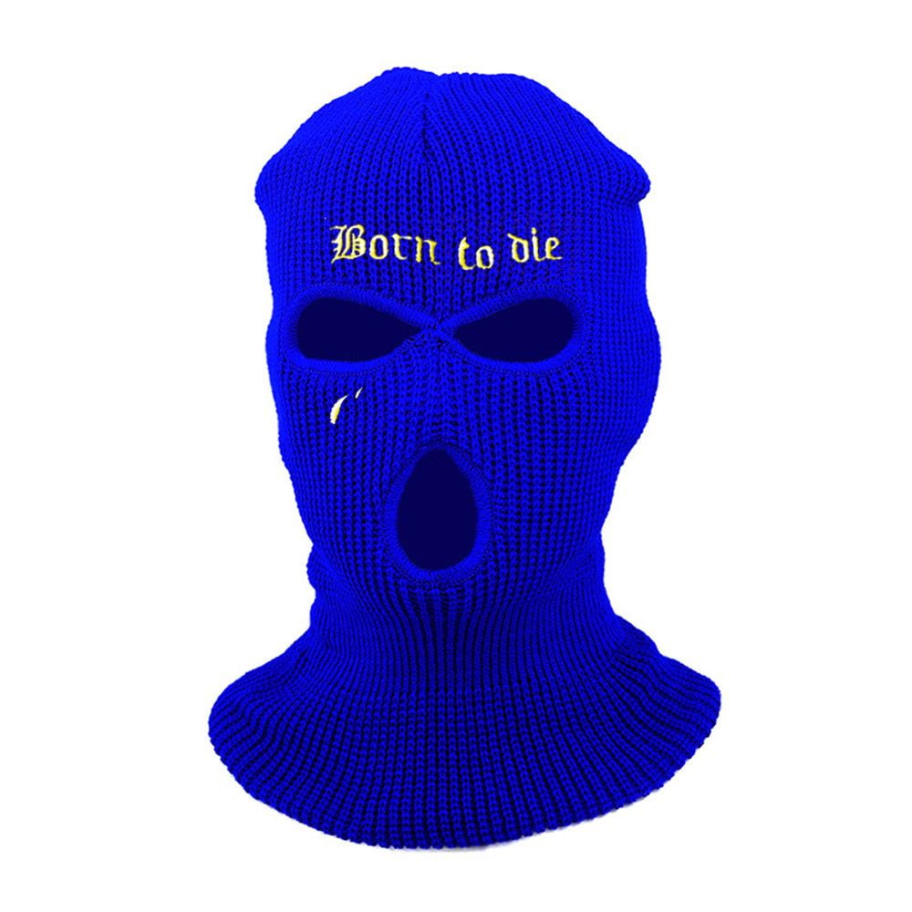 Men Women Cycling Thermal Windproof 3 Hole Balaclavas Ski Mask Full ...