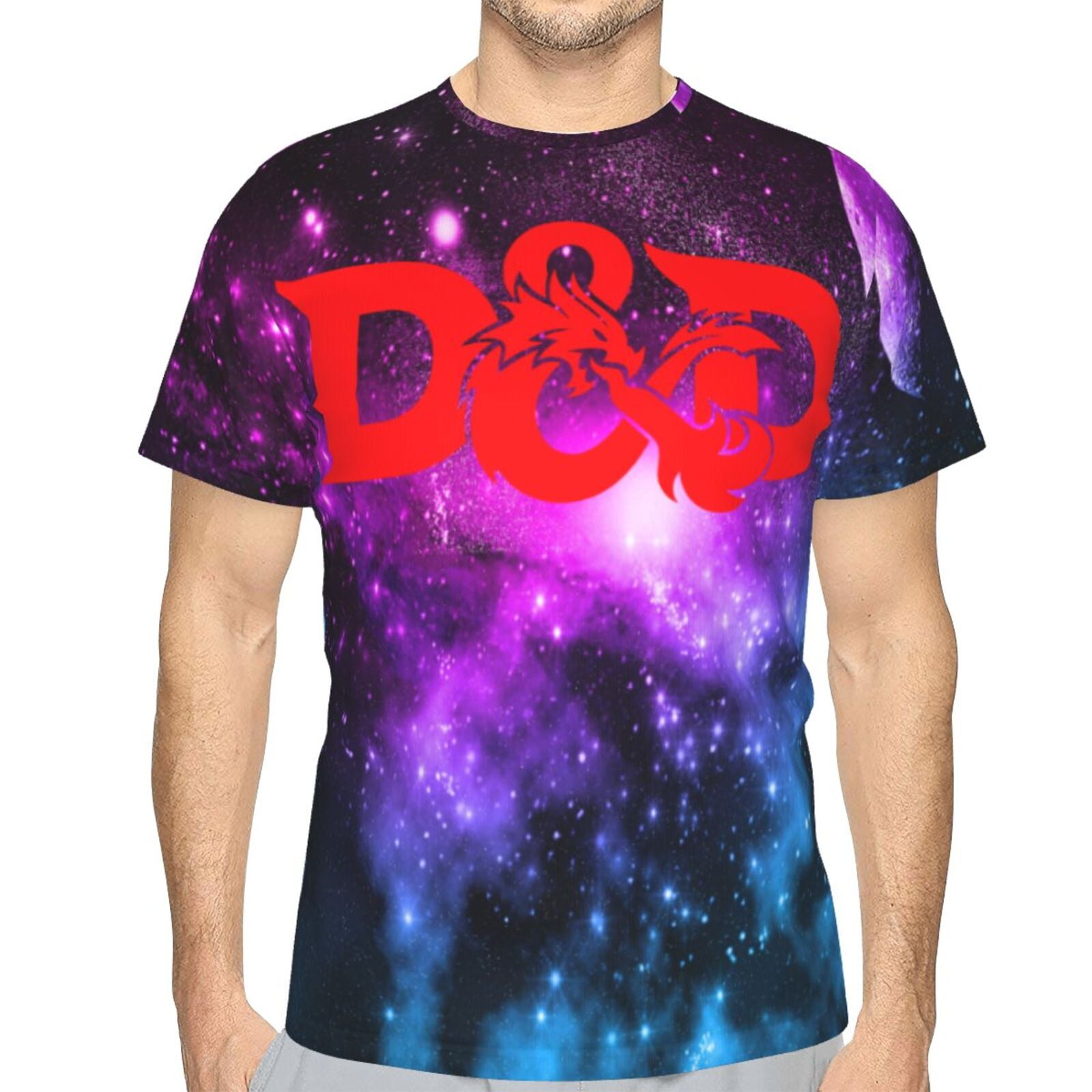 Men Women DND Dungeons And Dragons Shirts Short Sleeve Cosplay Adults ...