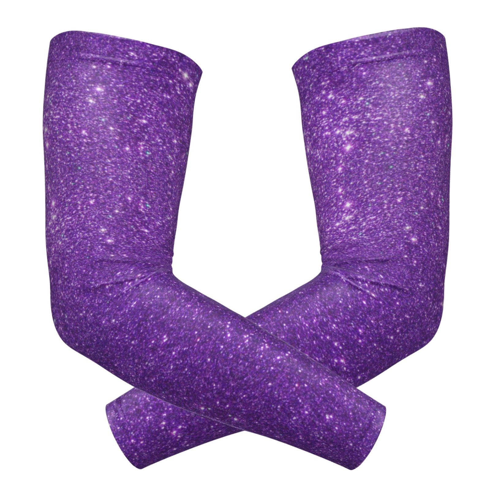 Men Women Fantasy Purple Compression Arm Sleeves Cover Arms For Tattoo ...