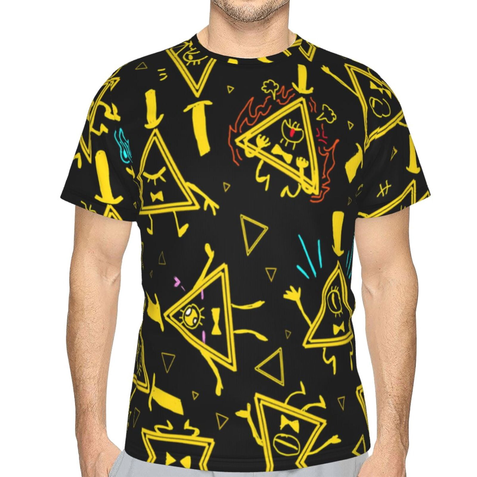 Men Women Gravity Fall Shirts Short Sleeve Cosplay Adults Anime T ...