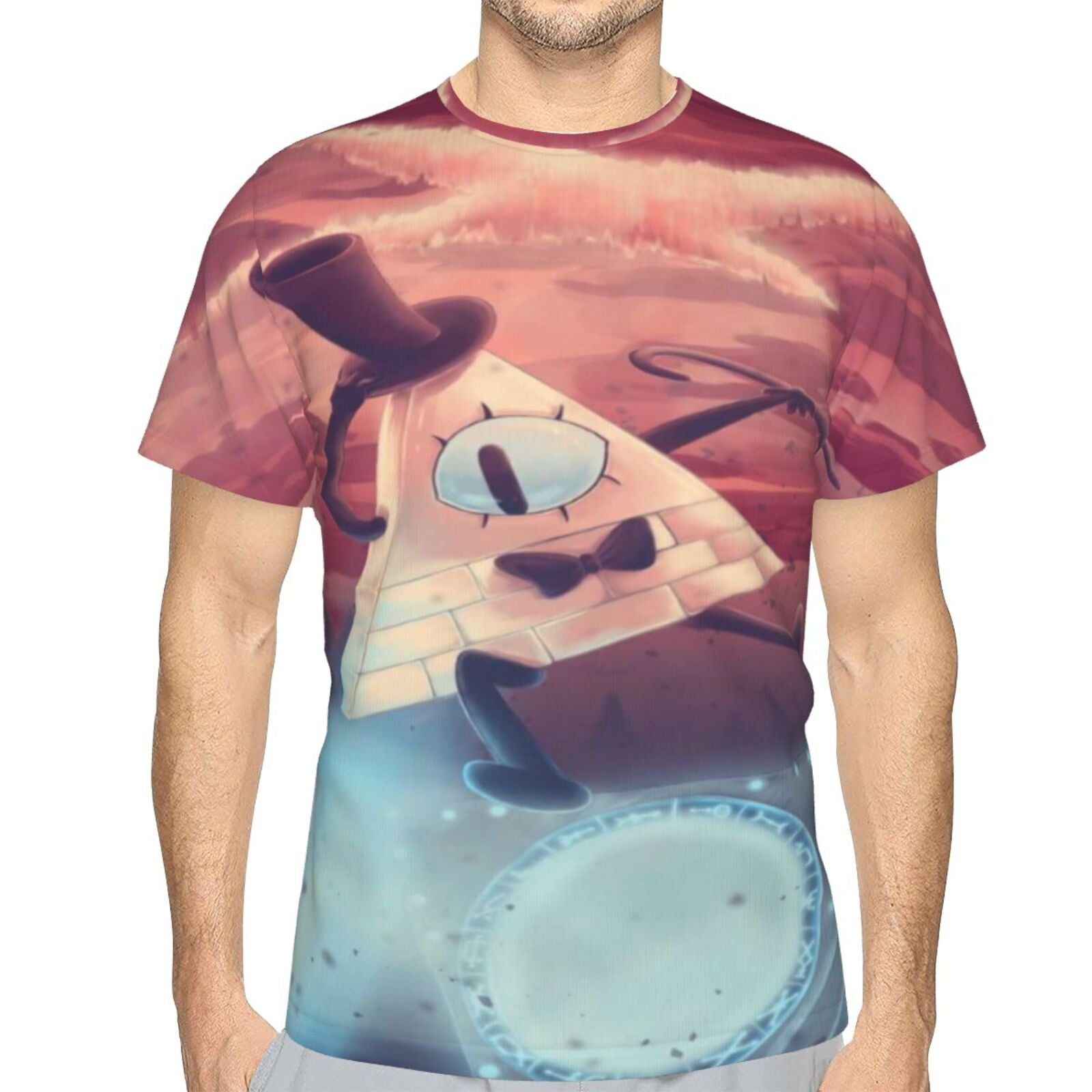 Men Women Gravity Fall Shirts Short Sleeve Cosplay Adults Anime T ...