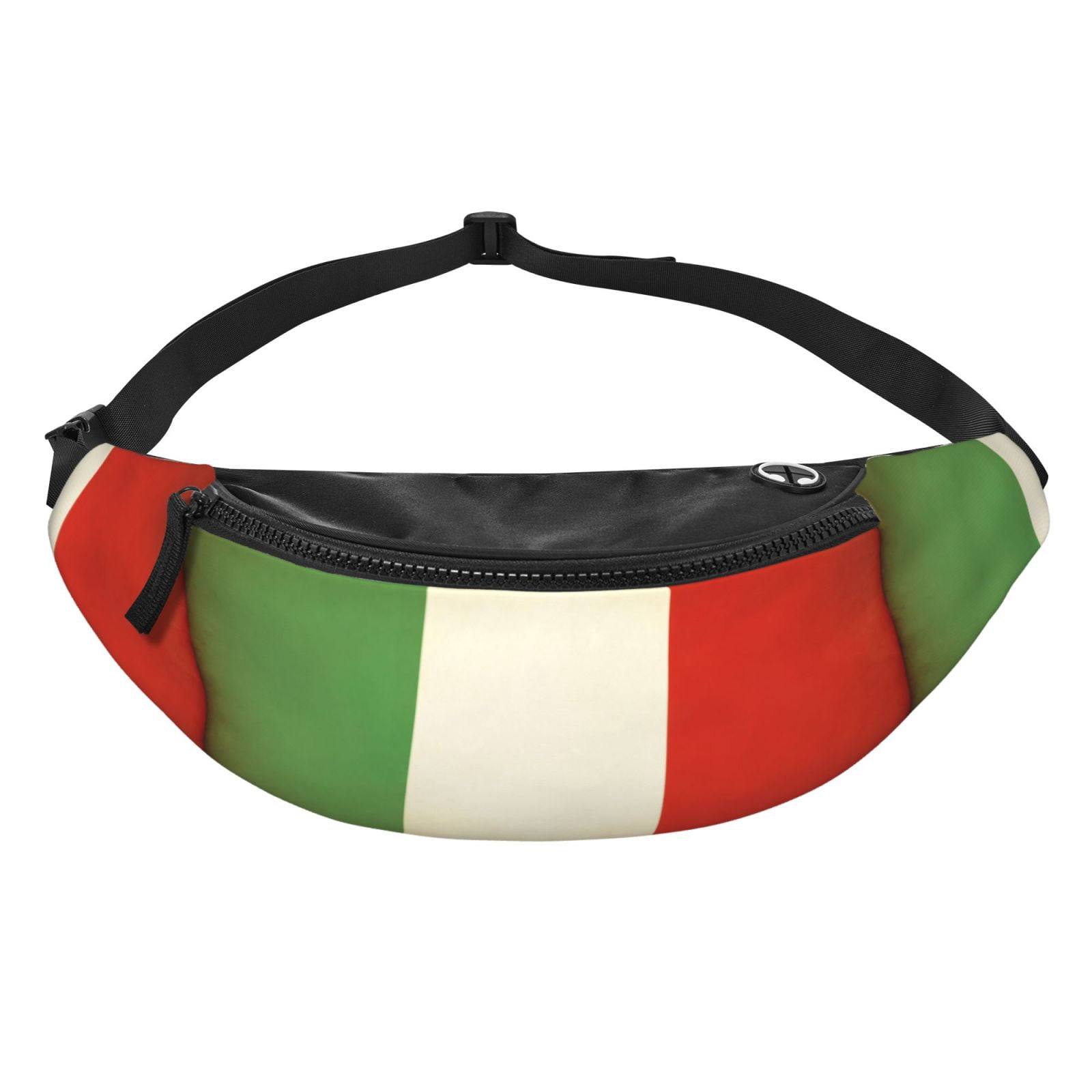 Men Women Italia Italy Italian Flag Fanny Pack Crossbody Waist Belt Bag ...