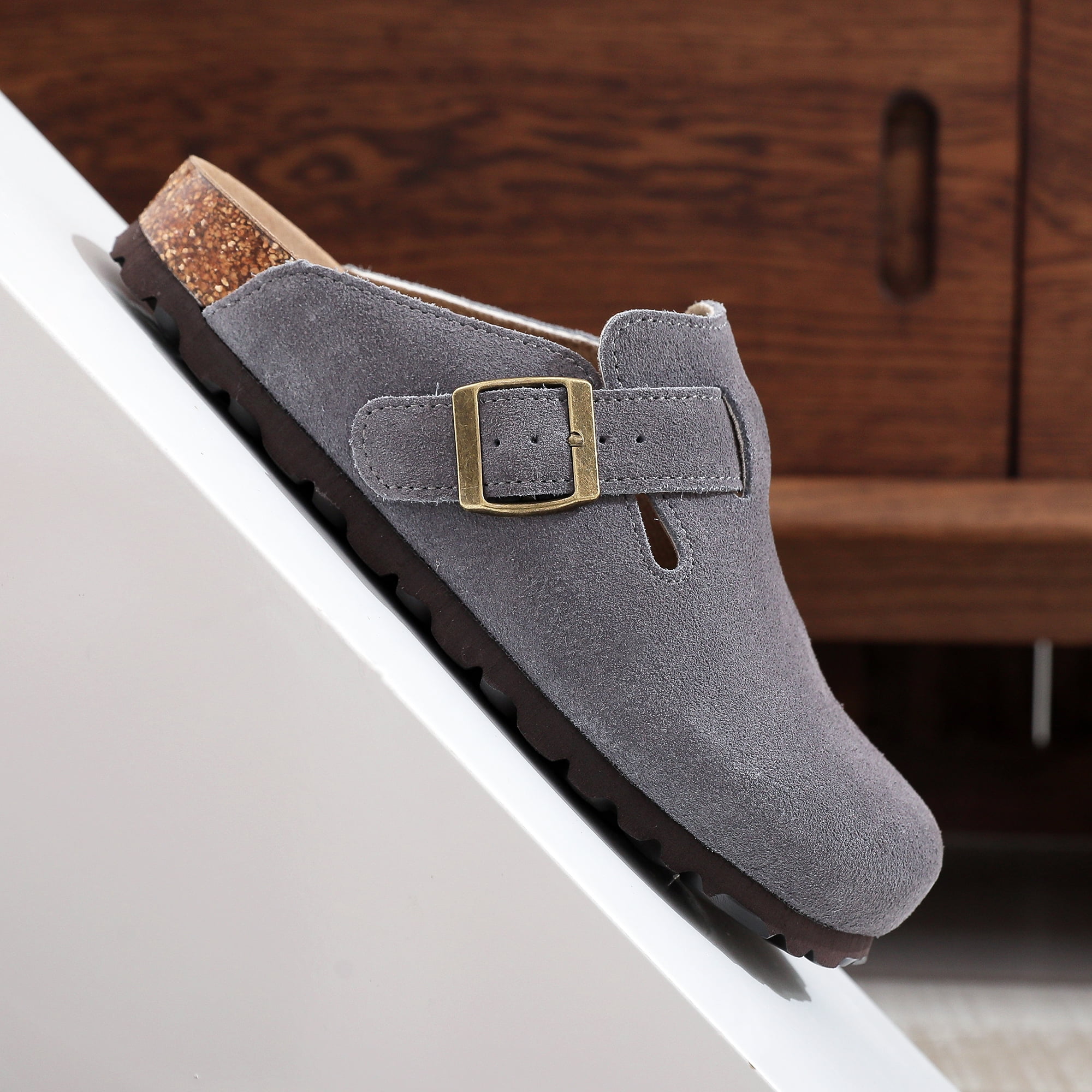 clogs for women men unisex cork slippers with arch support slippers for ...