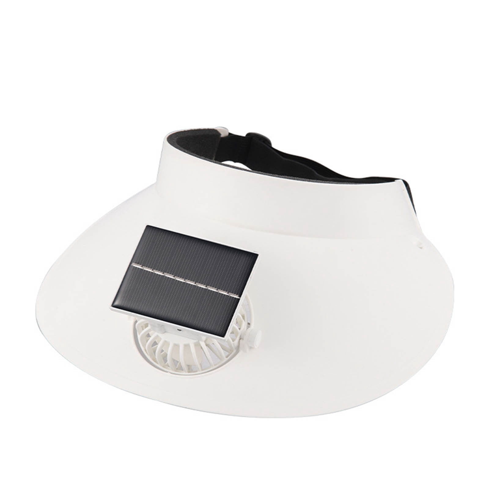 Men Women Portable Solar Sun Hat With Fan Women Outdoor Wide Solar Fan ...