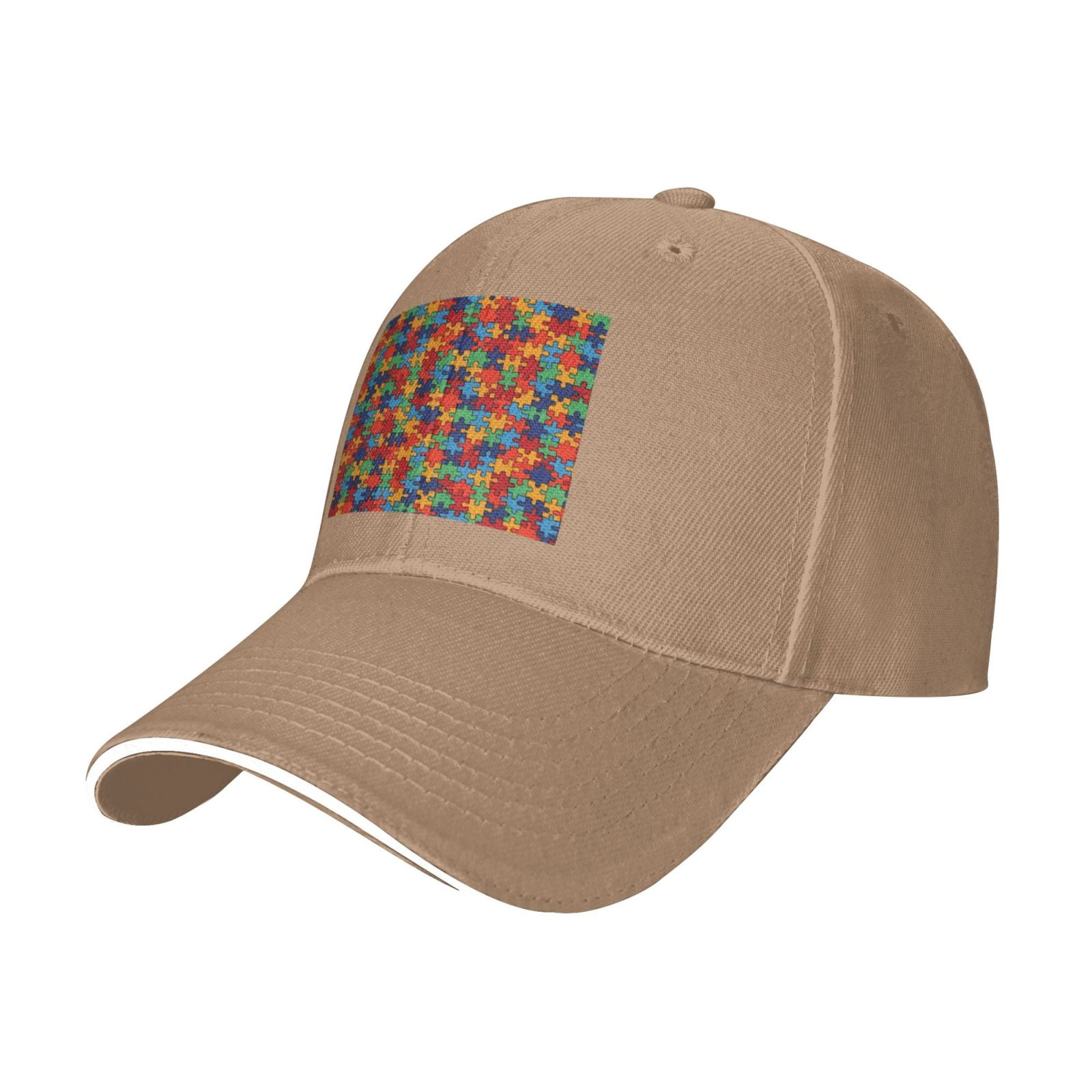 Men Women Puzzle Piece Autism Awareness Baseball Cap Adjustable ...