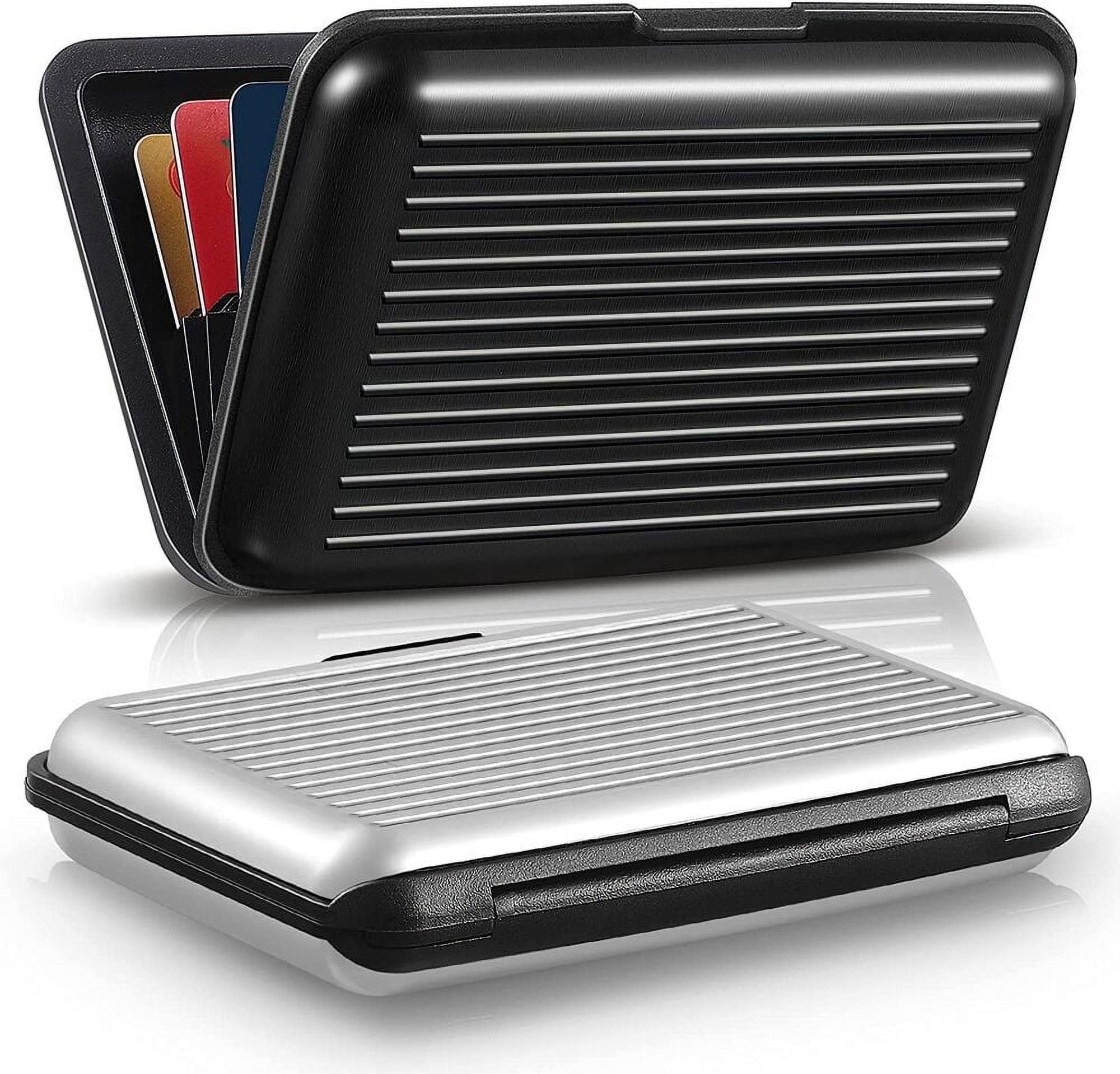 Men Women RFID Anti Theft Credit Card Holder Pocket Wallet Case ...