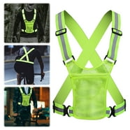 Ausyst Neon Reflective Safety Vest, Fluorescent Green, Waterproof ...