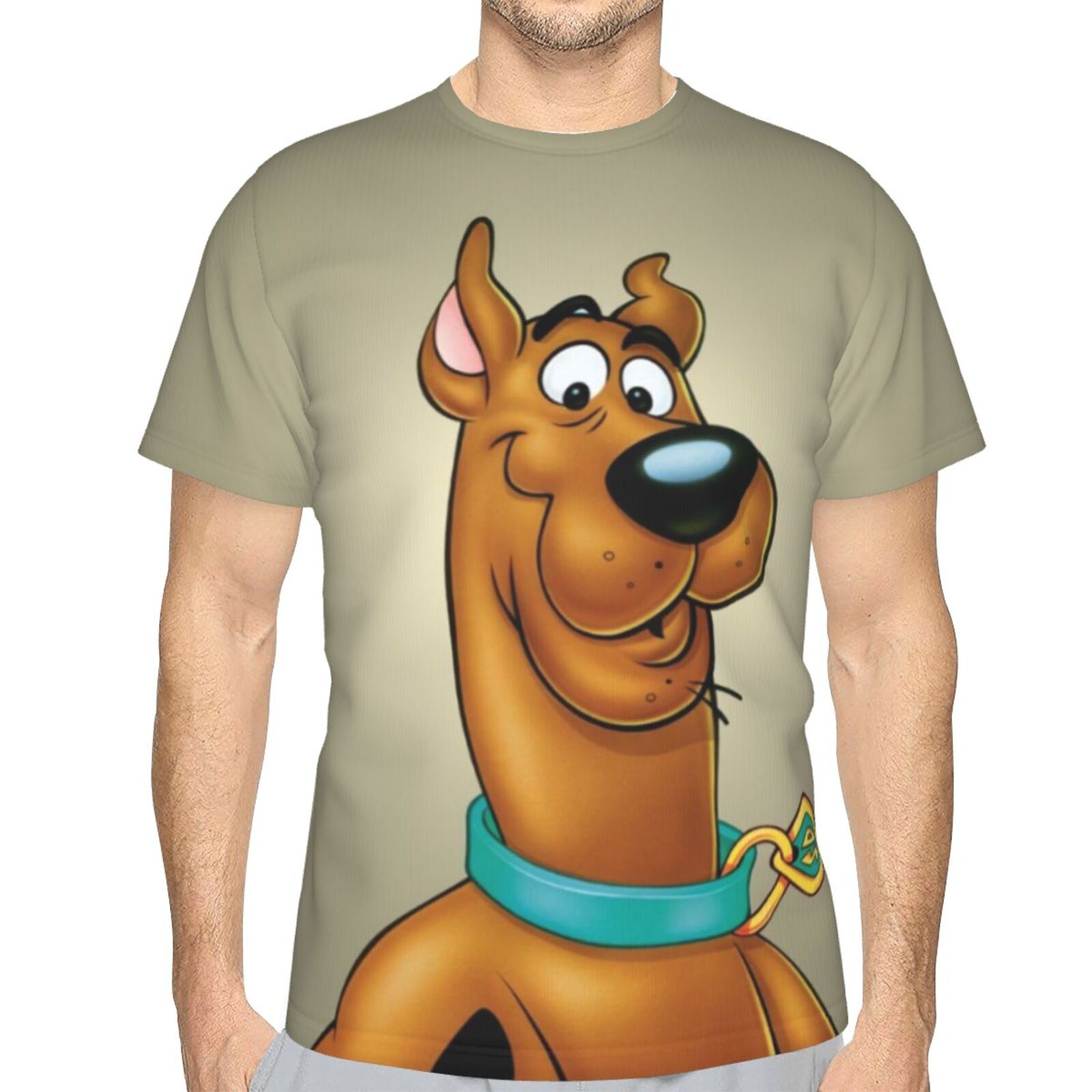 Men Women Scooby Doo Shirts Short Sleeve Cosplay Adults Anime T-Shirts ...