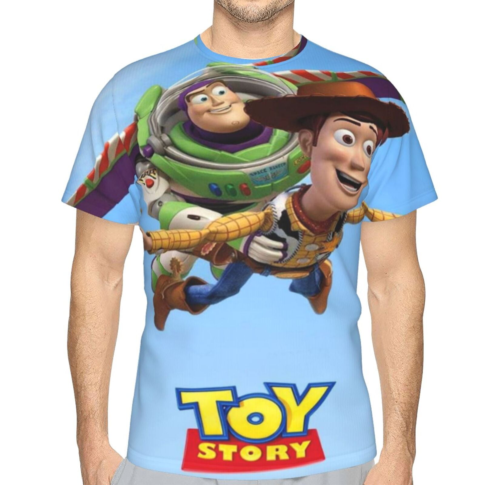 Men Women Toy Stor Shirts Short Sleeve Cosplay Adults Anime T-Shirts ...