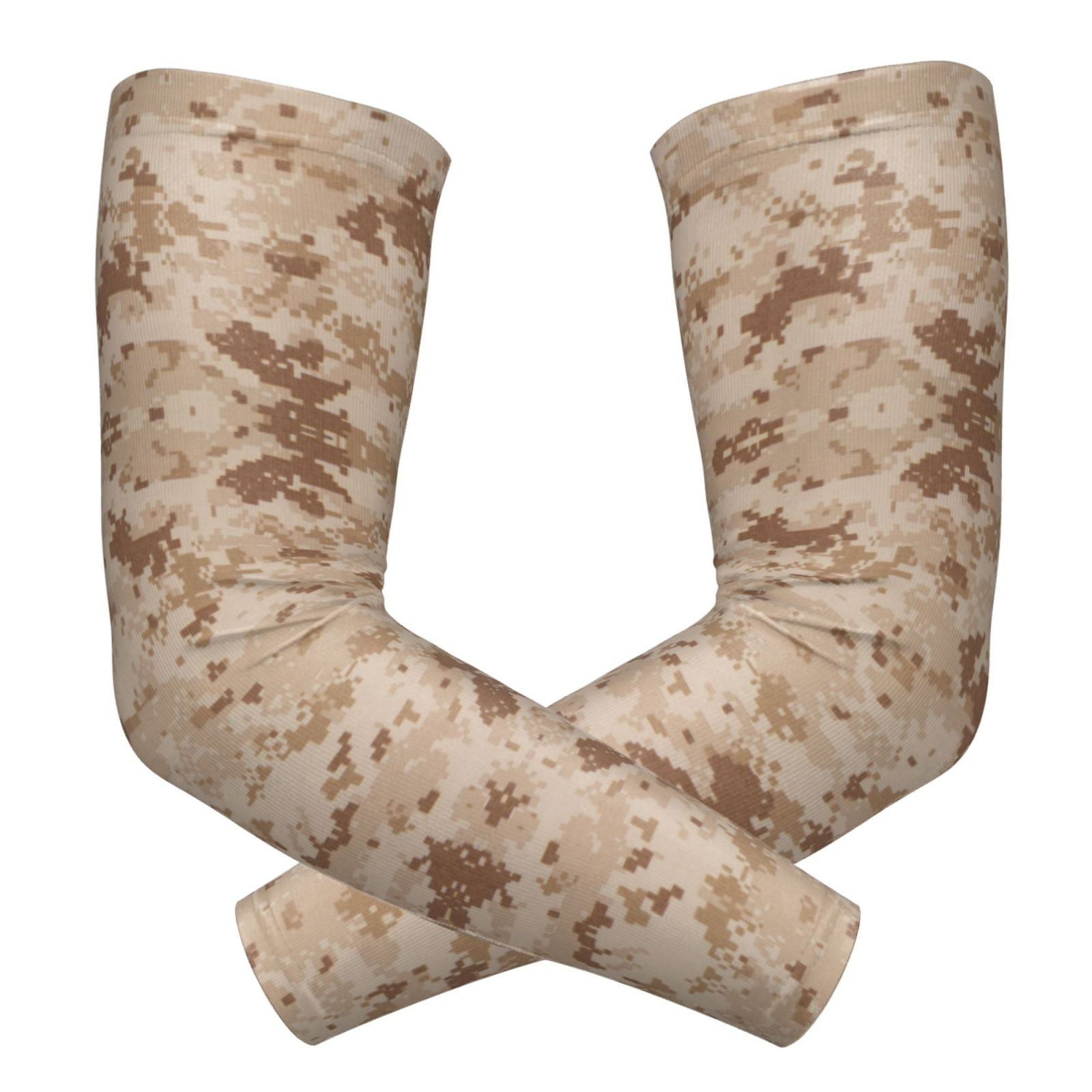 Men Women Us Marine Desert Texture Compression Arm Sleeves Cover Arms ...
