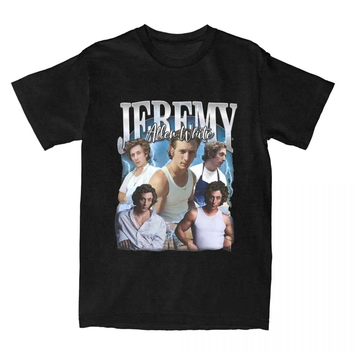 Men Women Vintage Jeremy Allen White The Bear Tv Show Shirt Merch 100% ...