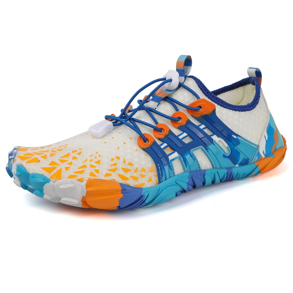 Men Women Water shoes Upstream Wading Swimming Barefoot Five Fingers ...