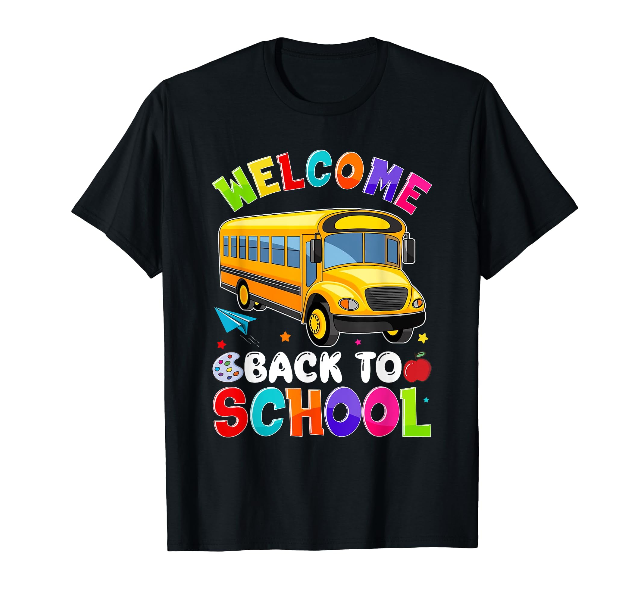 Men Women Welcome Back To School Bus Driver Adults T-Shirt - Walmart.com