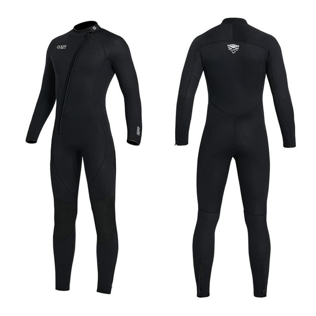 3mm Neoprene Full Diving Wetsuit for Men, Women - Long Sleeve, Thermal ...
