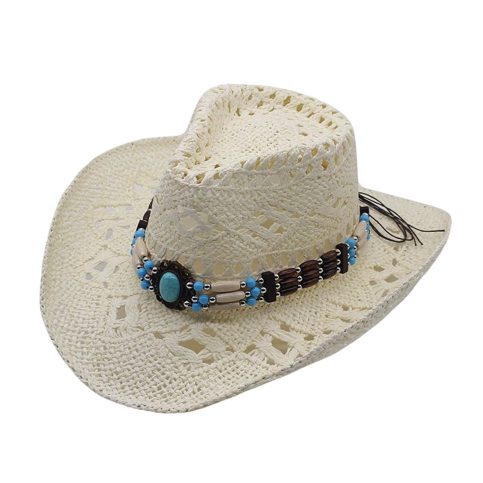 Men & Women's Cowboy Cowgirl Hat - Western Hollow Hats for Women ...