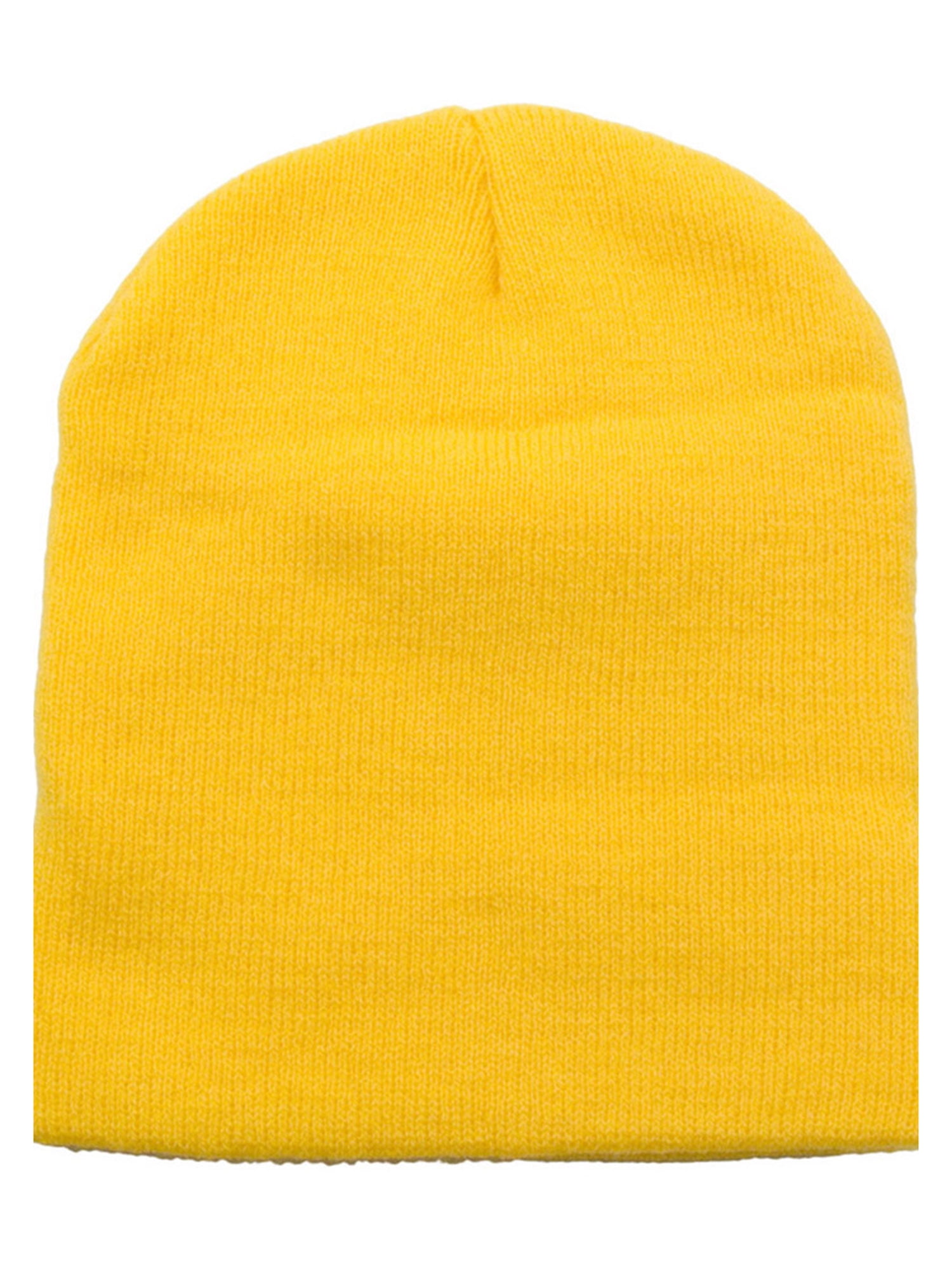 Men / Women's Winter Knit Ski & Snowboard Beanie Hat, 1036_Yellow ...