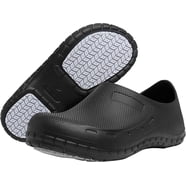 Larnmern Men Work Shoes Non Slip Waterproof Kitchen Chef Food Service ...