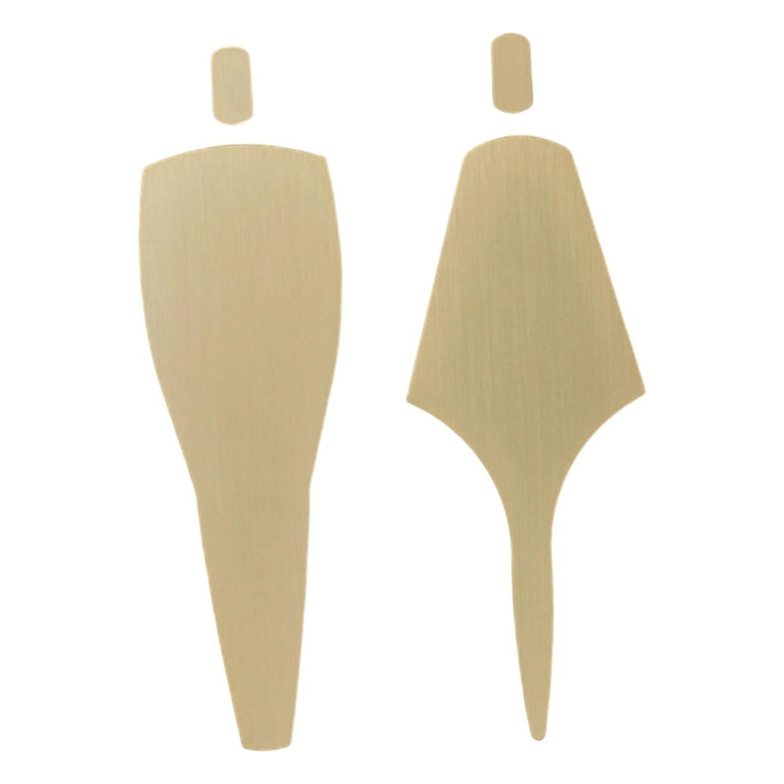 Men and Women Restroom Signage Universal Fashion Thicken Toilet ...