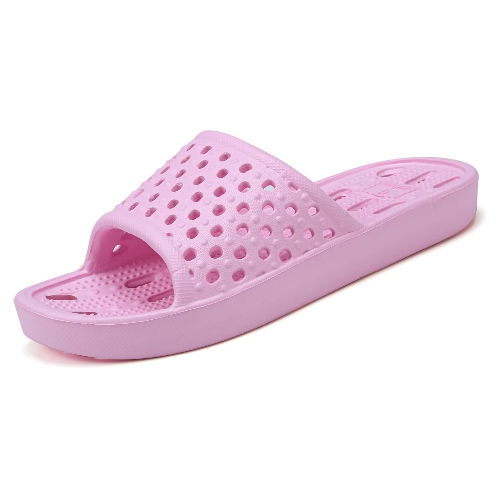 Men and Women Shower Shoes Slide Holes Bath Slipper Bathroom Sandal ...