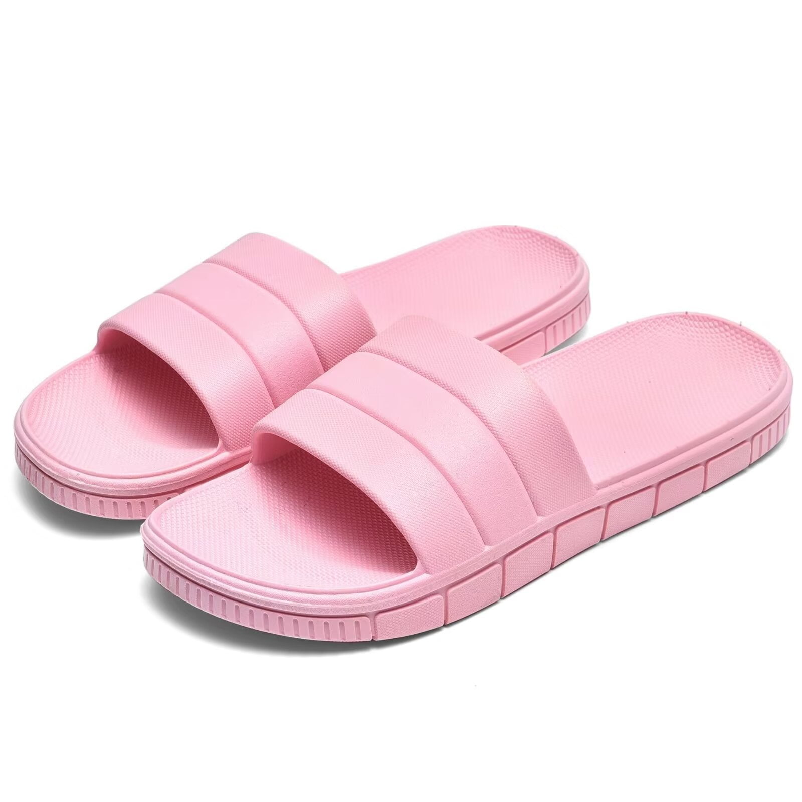Men and Women Shower Shoes Slide Holes Bath Slipper Bathroom Sandal ...