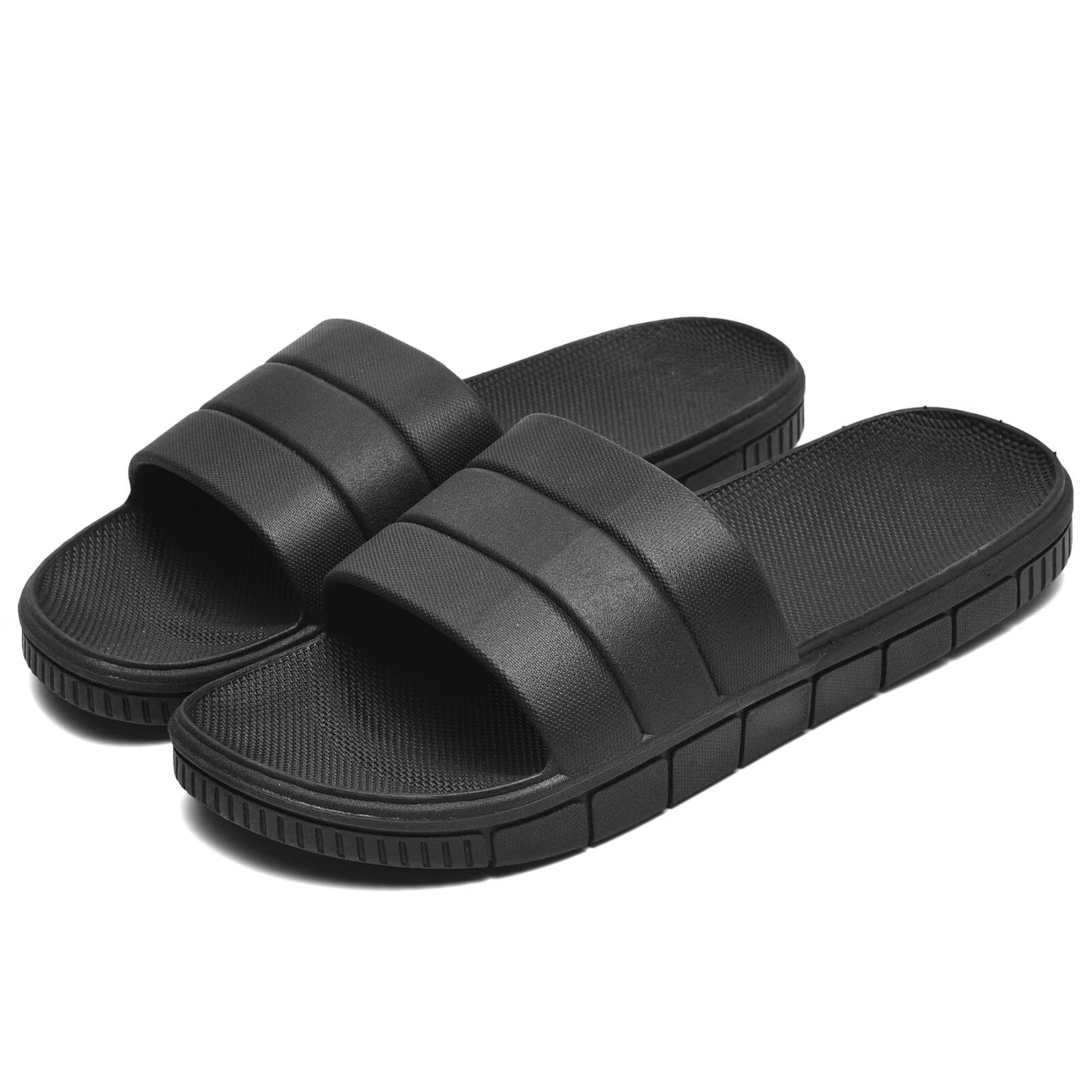 Men and Women Shower Shoes Slide Holes Bath Slipper Bathroom Sandal ...