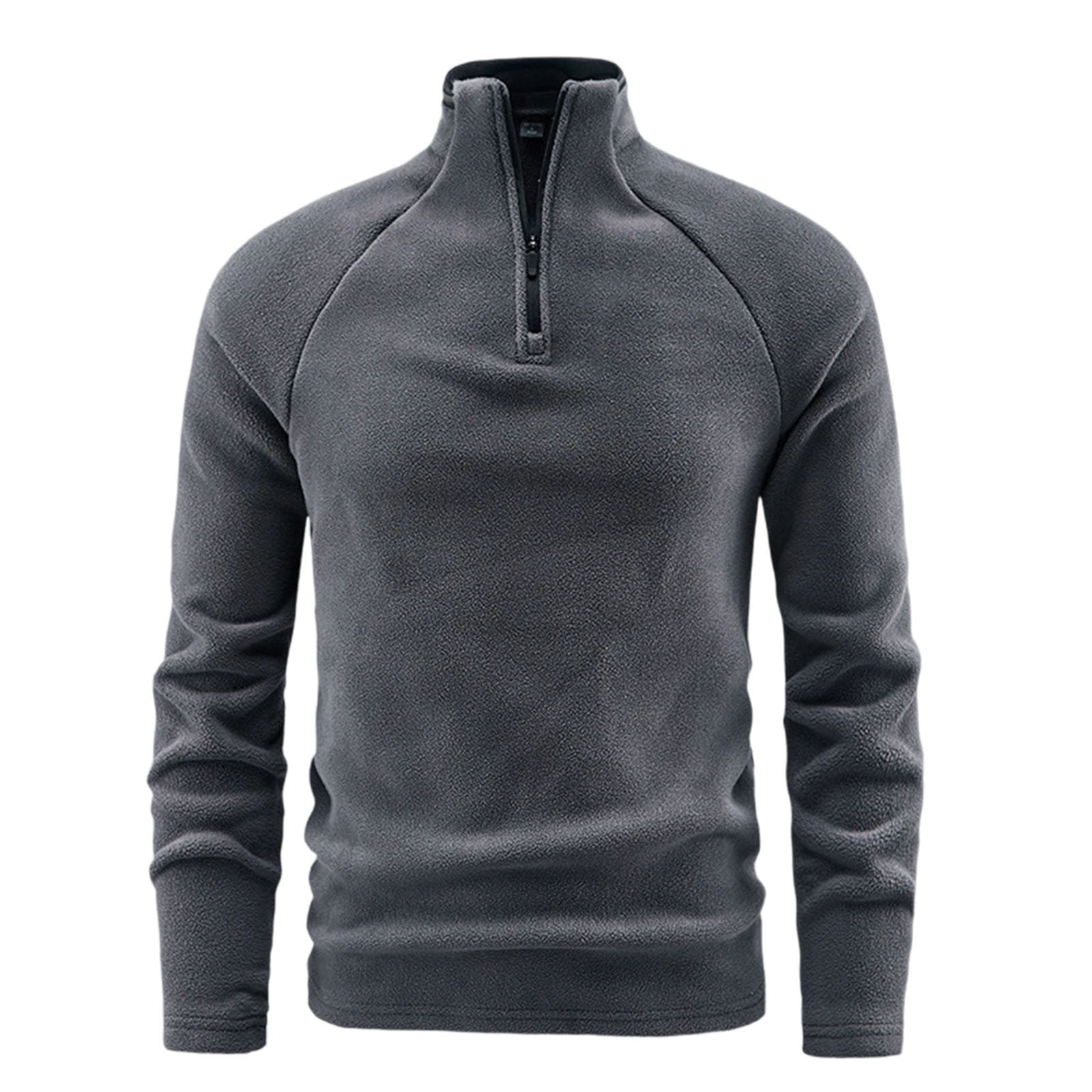 Men's 1/4 Zip Fleece Pullover Fall Winter Clothes for Men Long Sleeve ...