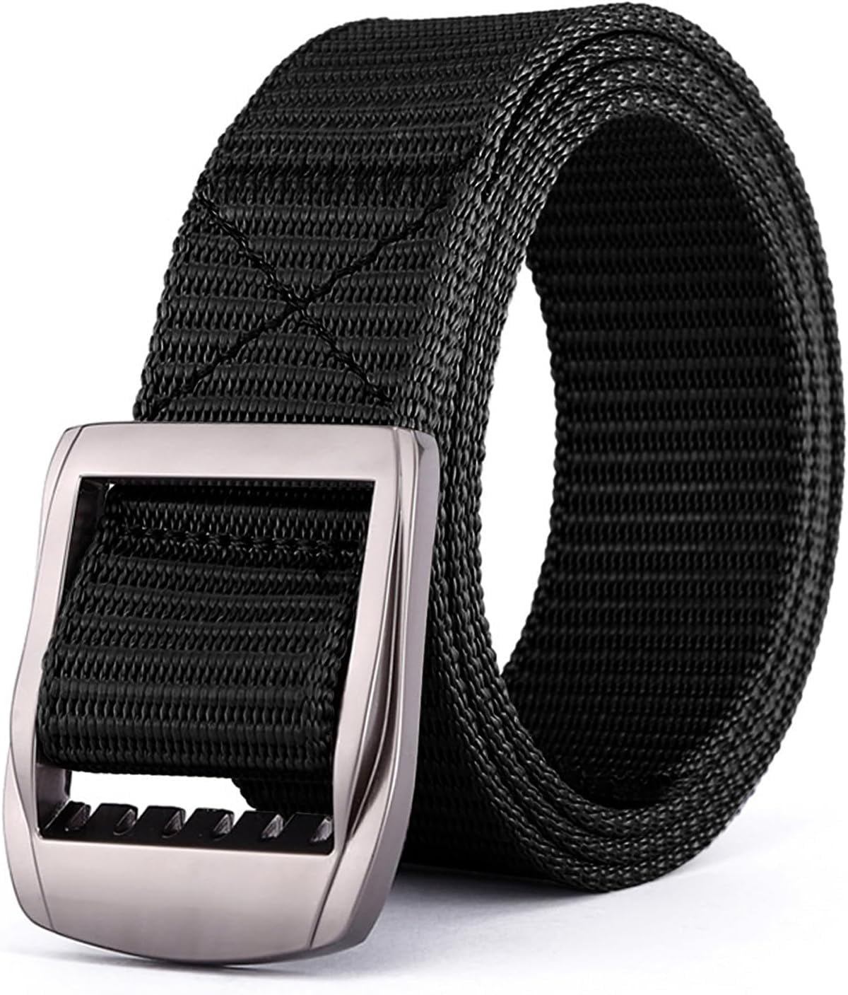 Men's 1.5" Nylon Web Work Belt Simple Everyday Riggers Belt - Walmart.com