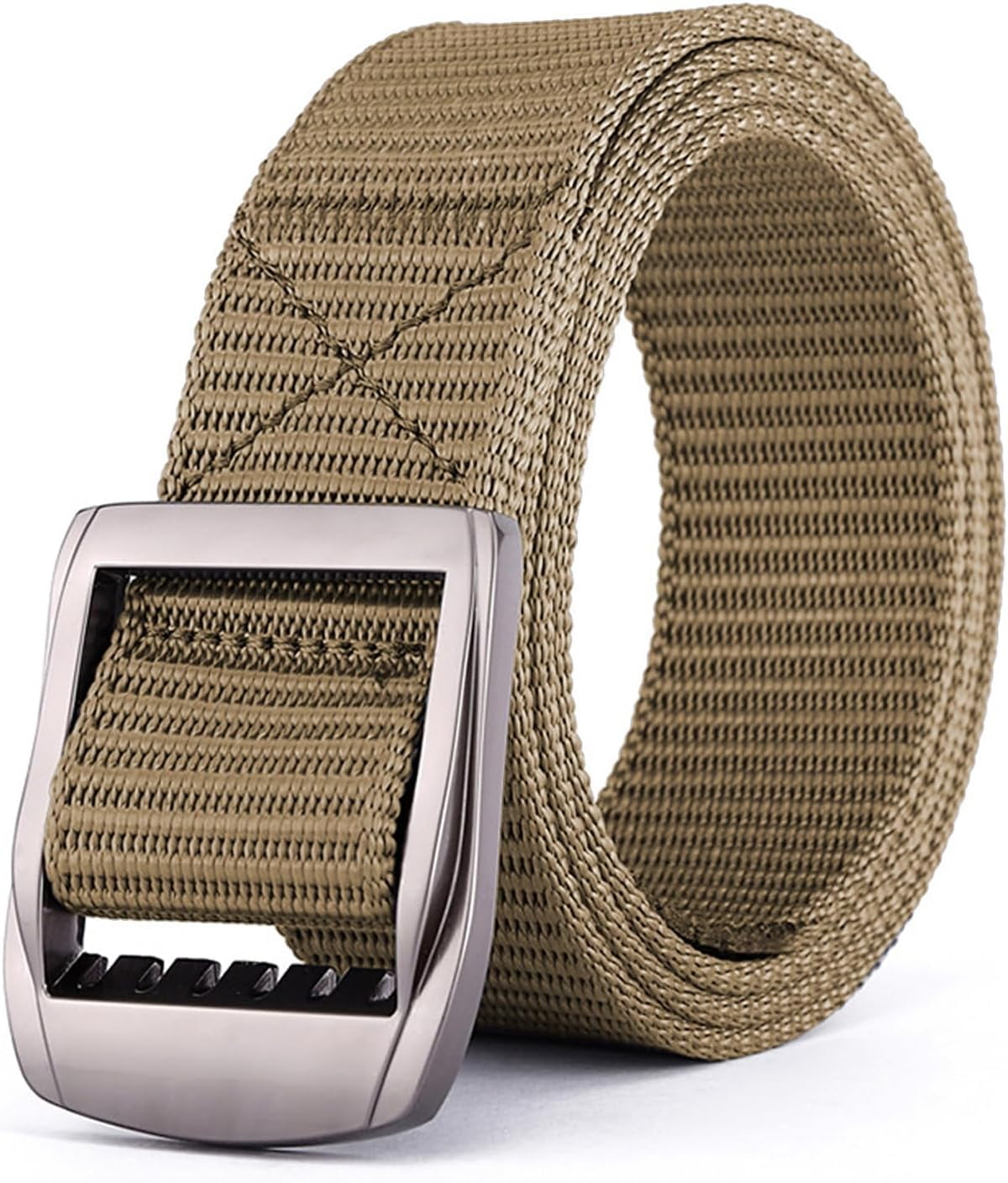 Men's 1.5" Nylon Web Work Belt Simple Everyday Riggers Belt - Walmart.com