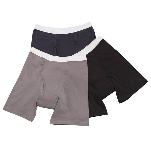 Walmart Men's 20 oz. Washable Incontinence Briefs, 3-Pack, Assorted ...
