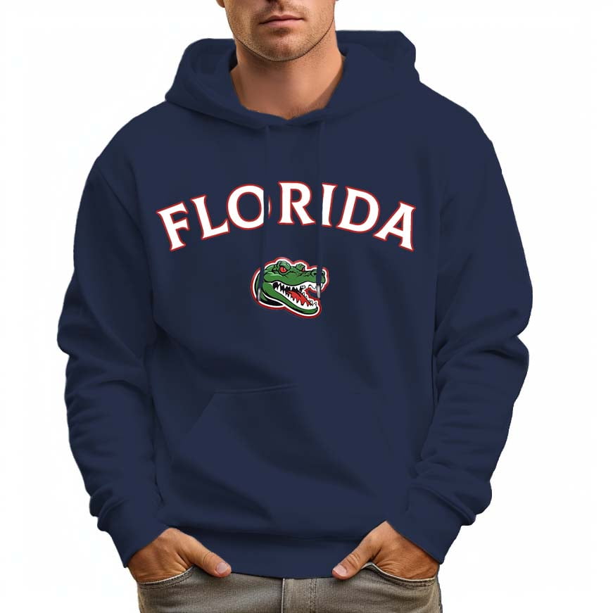 Men's 100% Cotton FLORIDA Hoodie 330g Thick Pocket Hood - Walmart.com