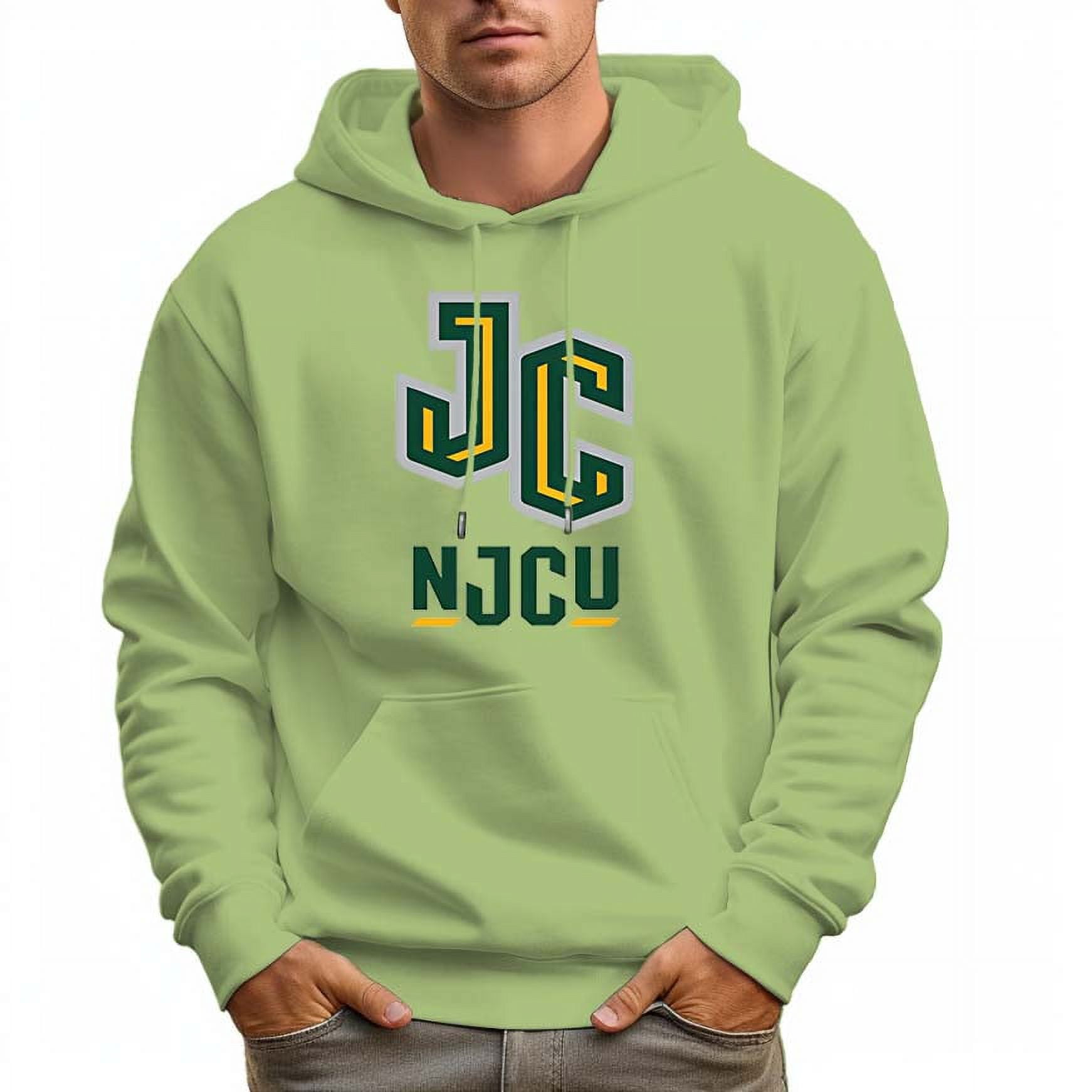 Men's 100% Cotton JC Graphic Hoodie 330g Heavy Pocket Hood - Walmart.com