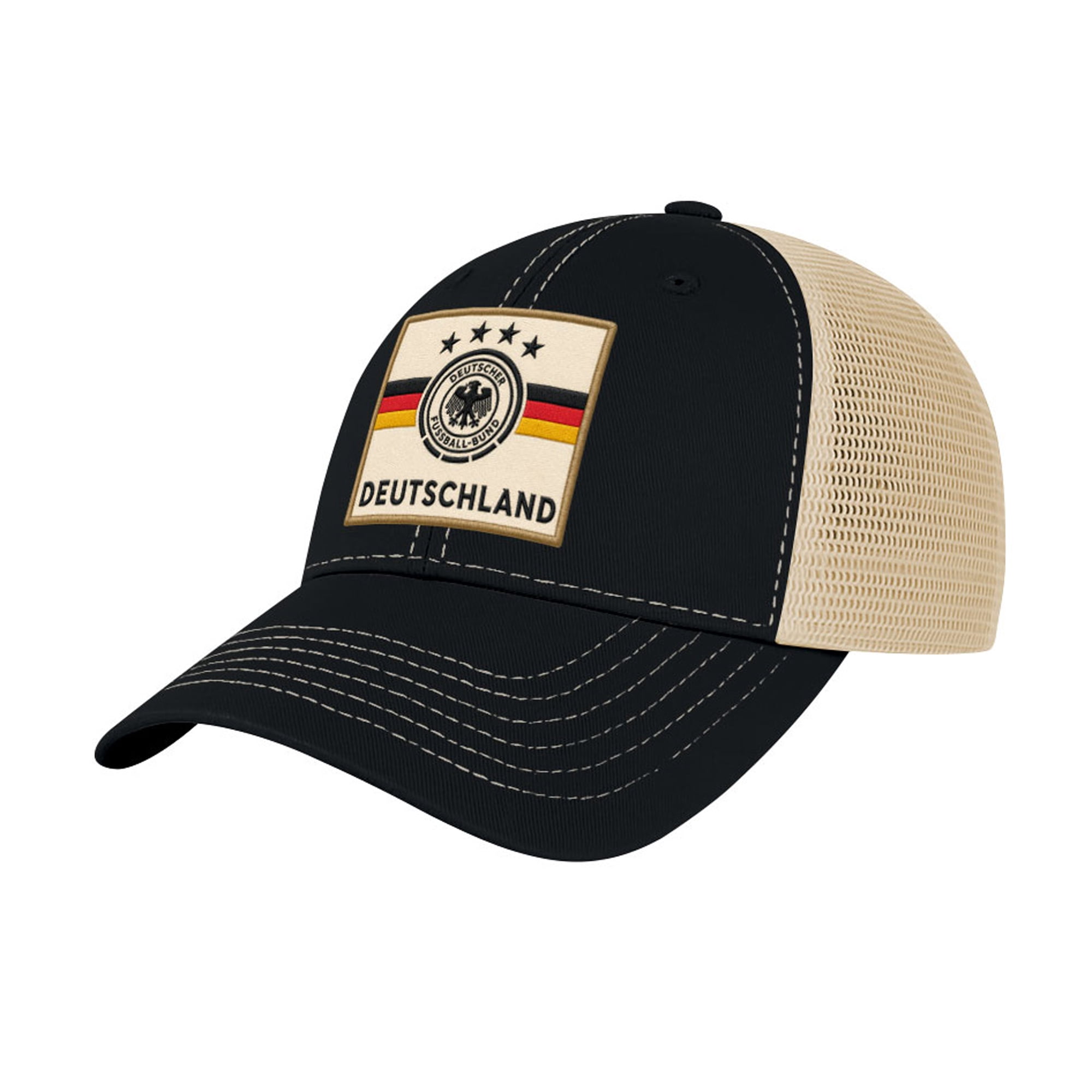 Men's 1863FC Black Germany National Team Wordmark Patch Off Road ...