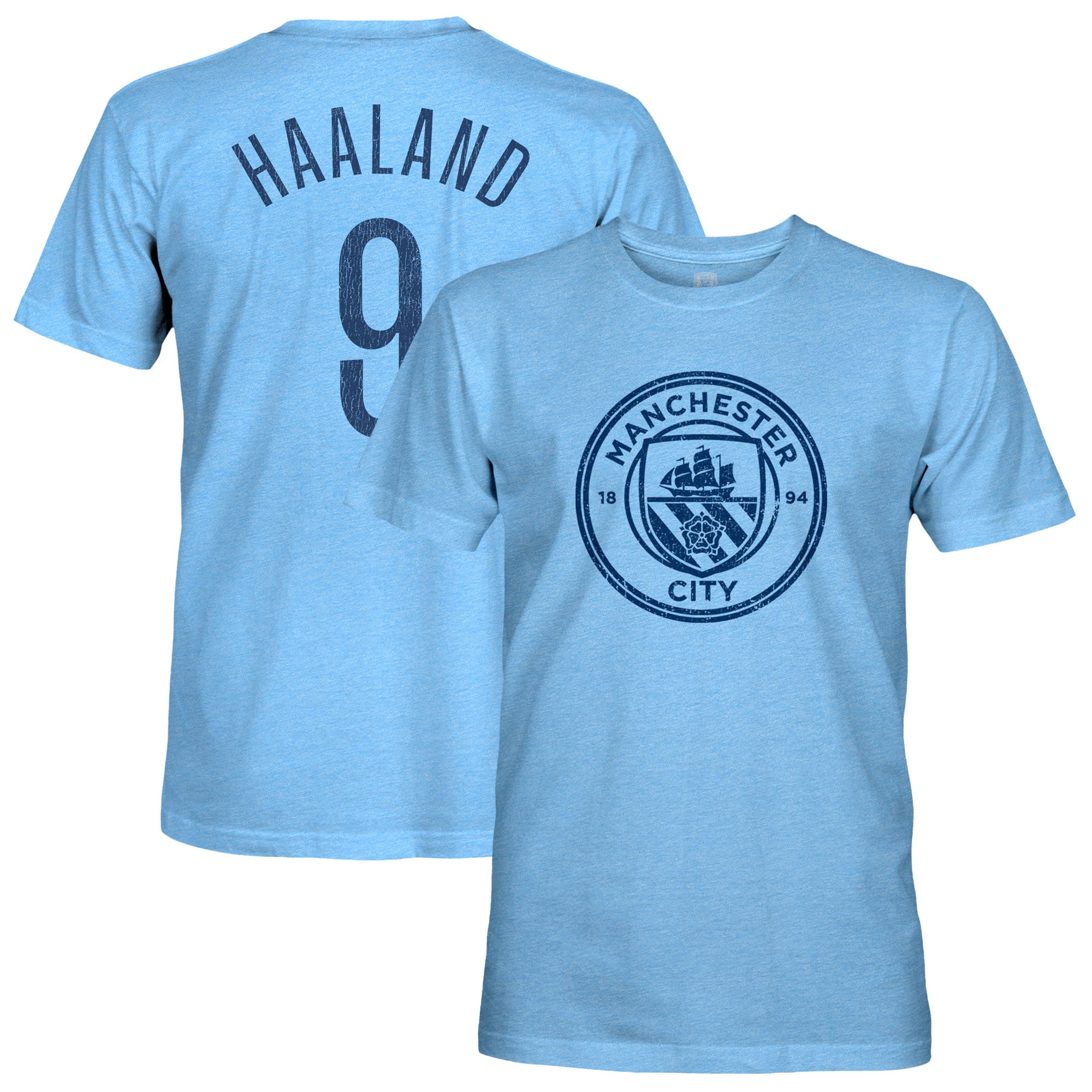 Men's 1863FC Erling Haaland Sky Blue Manchester City Player Name ...