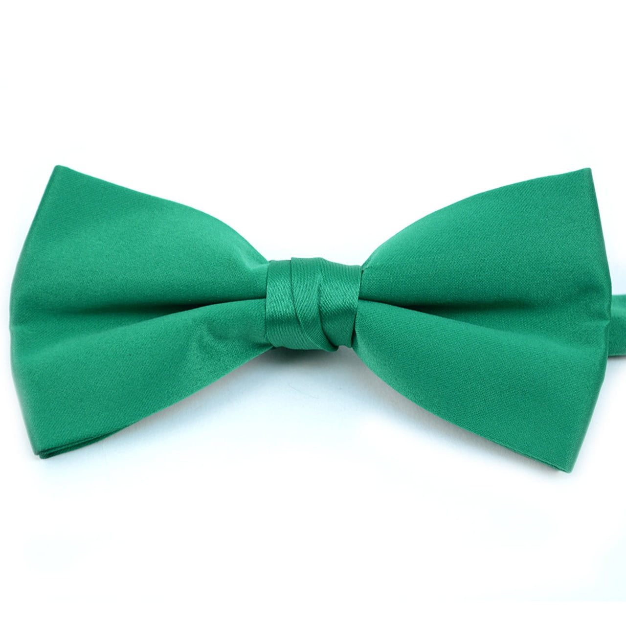 Men's 2.5" Poly Satin Banded Bow Ties - Walmart.com