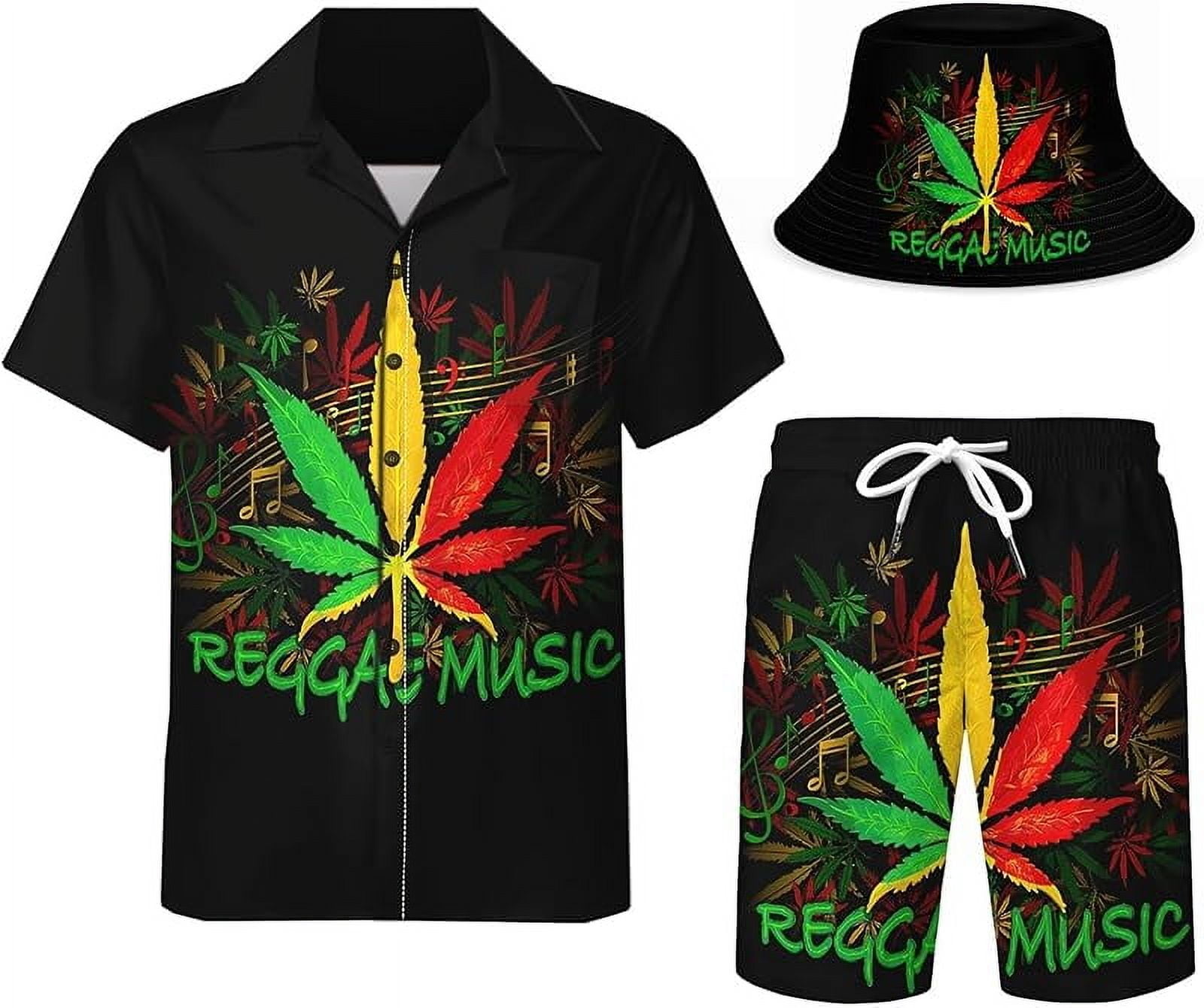 Men's 2 Piece Tracksuit funny hawaiian shirts for men Button Down Shirt ...