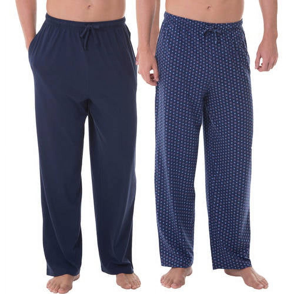 Men's 2-pack Knit Sleep Pant - Walmart.com