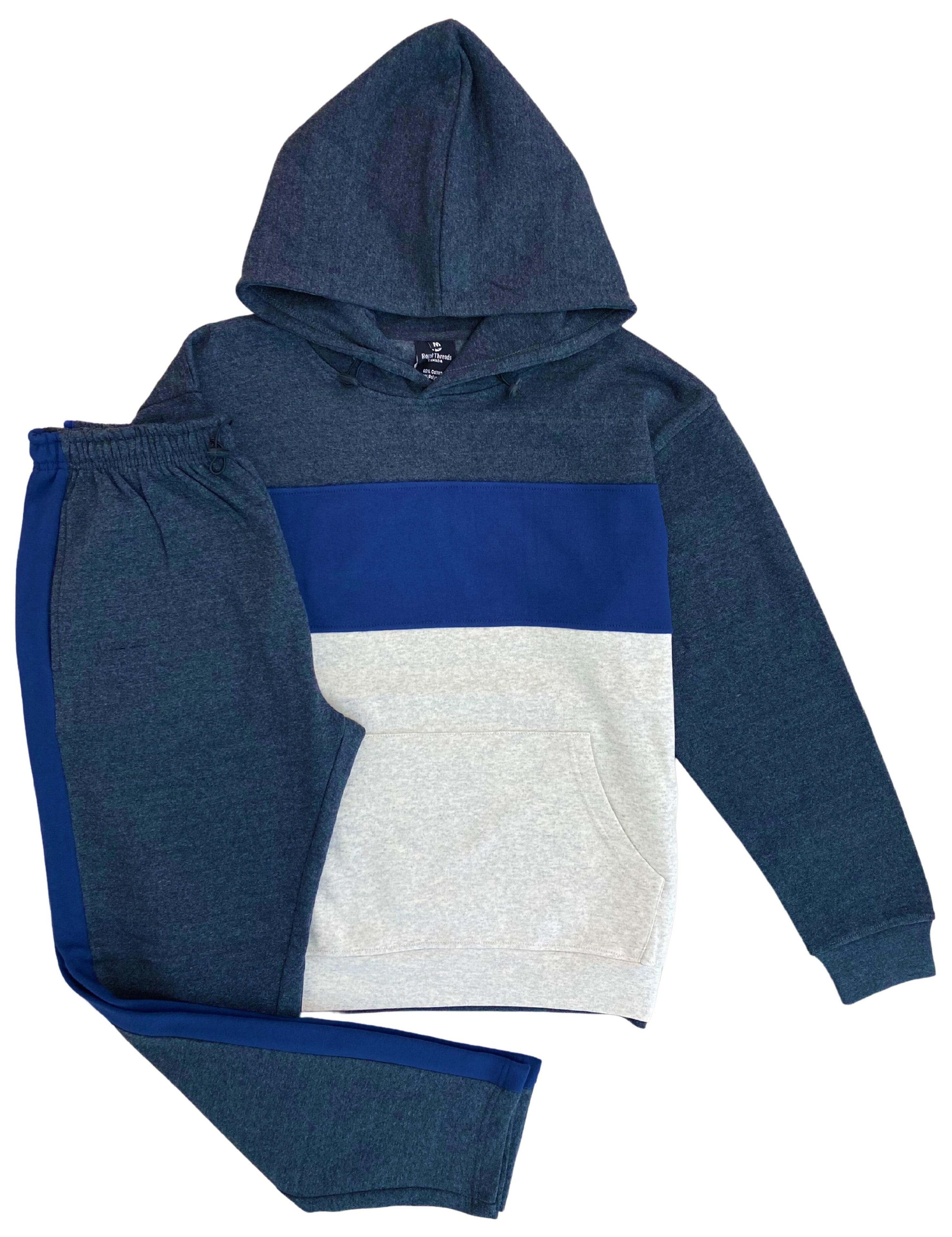 Men’s 2-piece Heavy Duty Pullover Hoodie suit with standard matching ...