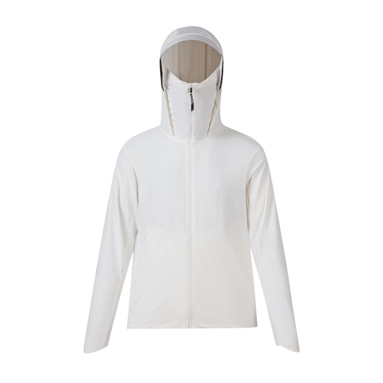 Men's 2025 Lightweight UPF 50+ Sun Jacket with Hood & Face Shield ...