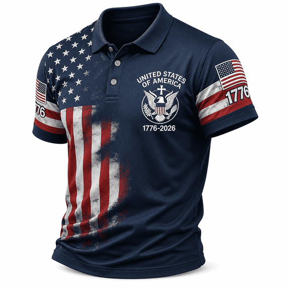 Men's 250 Anniversary USA Shirt United States of America 1776-2026 Tops ...