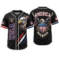 Men’s 250th Anniversary USA Jerseys - 4th of July Button Down American ...