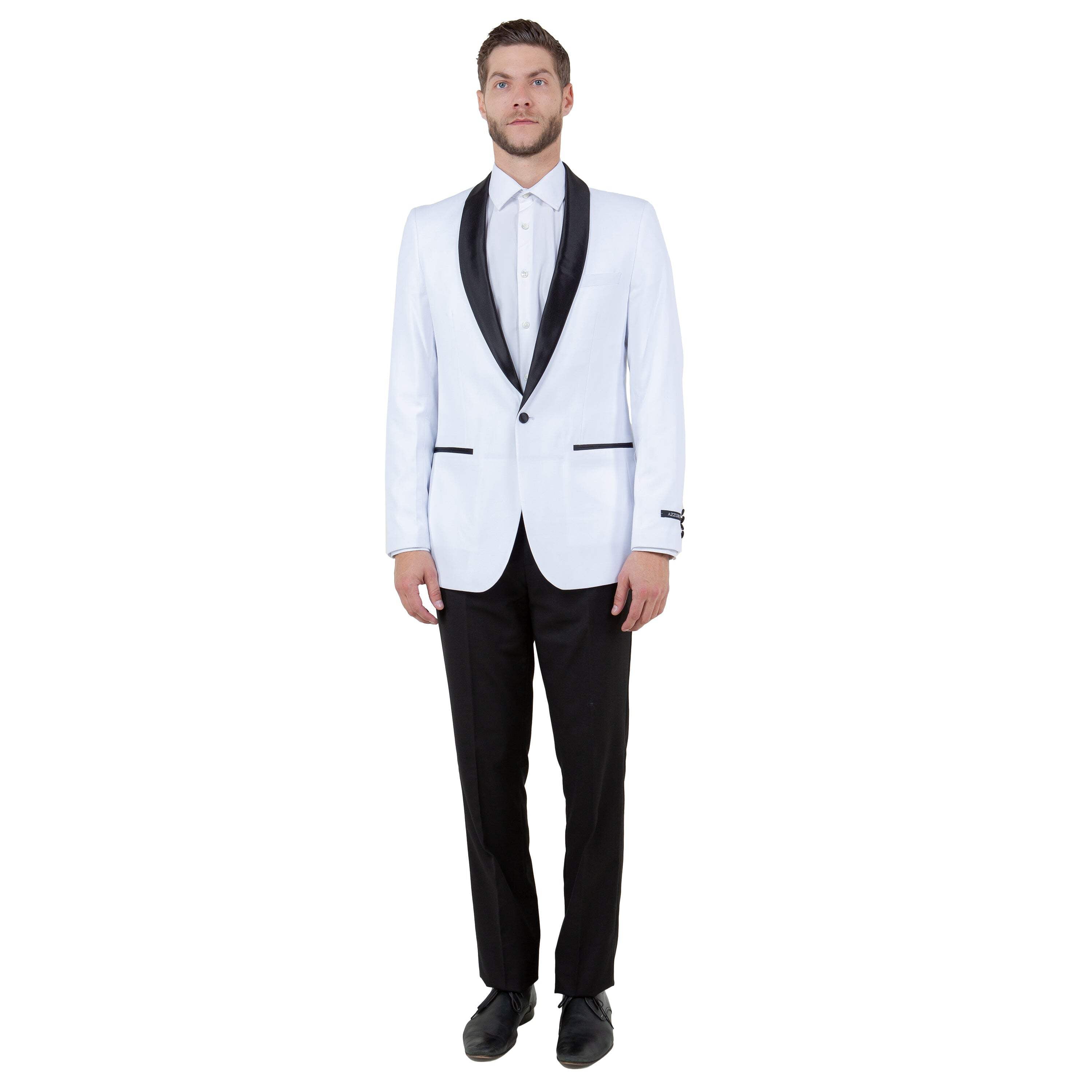 Men's 2pc Tuxedo Set W/ Satin Shawl Collar - Walmart.com