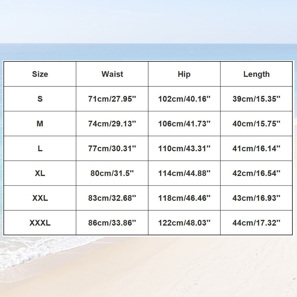 Men's 3" Swim Trunk Drawstring Swimwear Quick Dry Bathing Suit Swimsuit ...