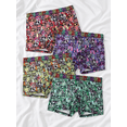 Men's 4-Pack Multipack Graffiti Underwear, 93% Polyester, Bold Monster ...