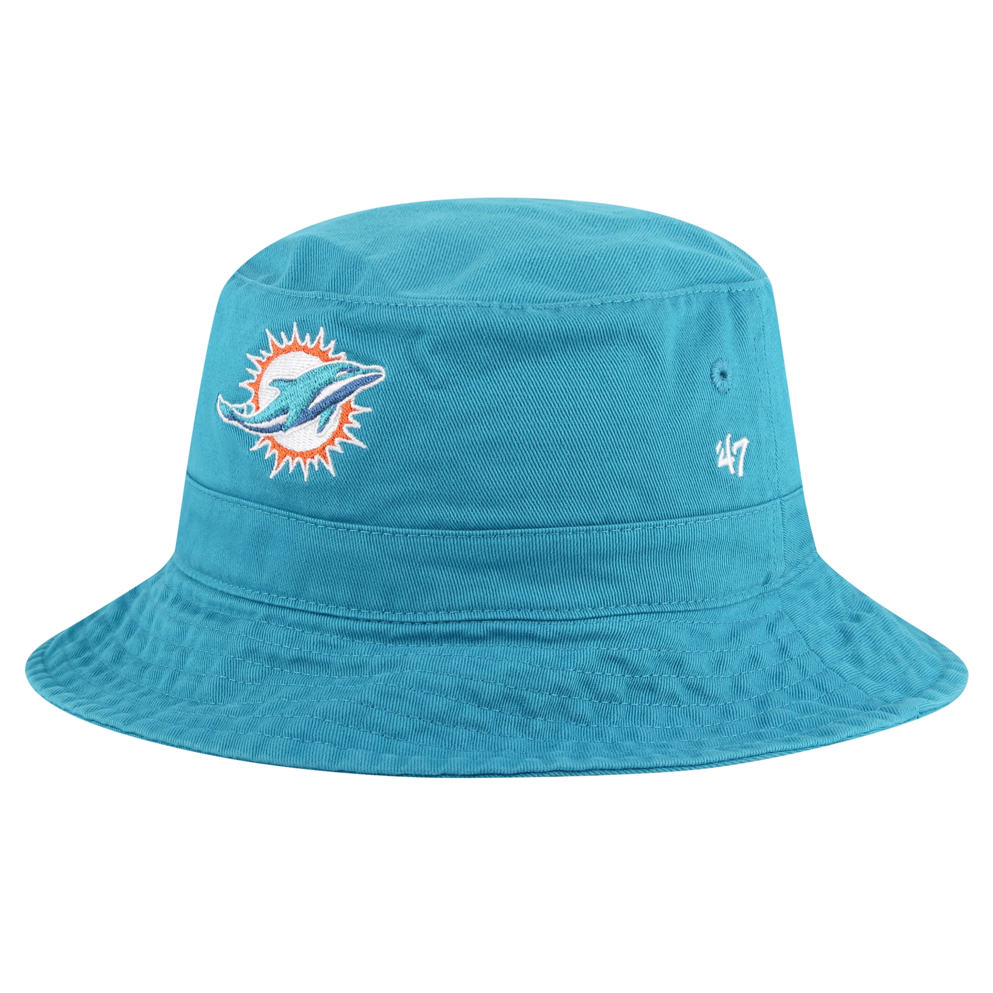 Men's '47 Aqua Miami Dolphins Primary Bucket Hat - Walmart.com